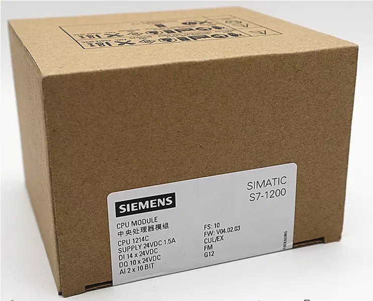 Siemens 6ES7214-1AG40-0XB0 SIMATIC S7-1200 CPU 1214C Module – oriental ...